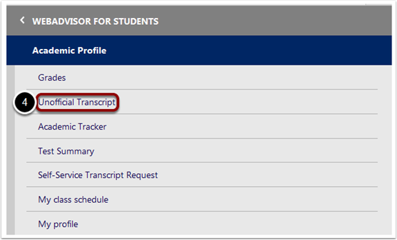 How to Access Unofficial Transcripts – West Hills Answers
